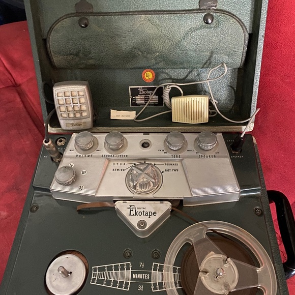 Webster Electric | Other | Webster Electric Ekotape 25 Reel To Reel ...